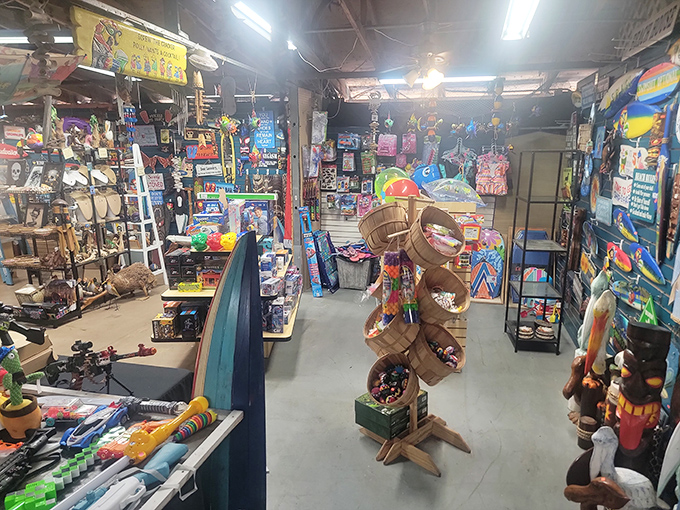 Childhood nostalgia meets beach day essentials. This toy paradise would make any grandparent the hero of summer vacation memories.