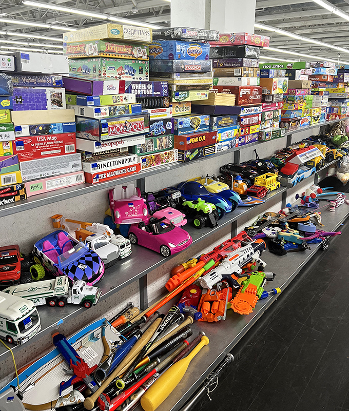 Board games and toy trucks galore&mdash;your inner child just found its new favorite shopping destination.