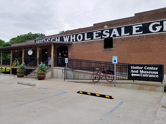 History buffs, rejoice! The Hirsch Wholesale Grocery building now houses treasures of a different sort at the Visitor Center and Museum.