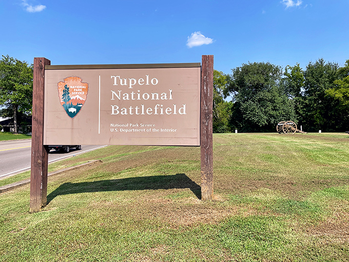 History stands quietly at Tupelo National Battlefield. This peaceful patch of grass witnessed one of the Civil War's significant battles&mdash;a powerful contrast to today's tranquility.