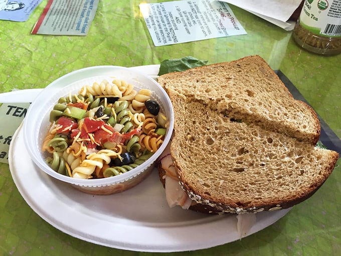 That turkey sandwich on fresh-baked bread proves that sometimes simple is absolutely, positively perfect in every way.