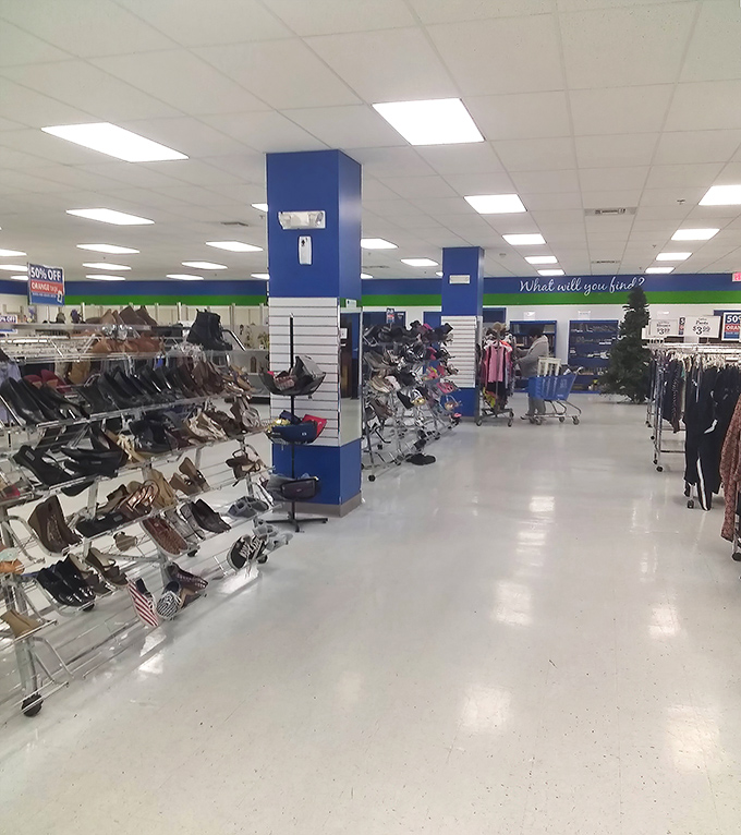 A shoe lover's paradise where every pair has a history and a future. Cinderella had one glass slipper; you get hundreds to choose from.