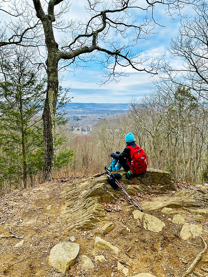Hikers find their reward on nearby trails&mdash;panoramic views of the Litchfield Hills that make every uphill step worthwhile.