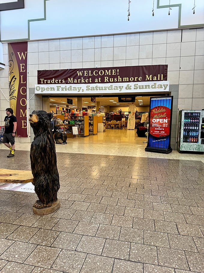 That wooden bear isn't just decoration &ndash; he's the unofficial greeter, silently judging your haggling skills since 2005.