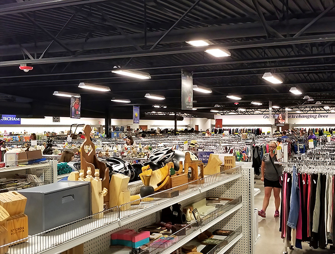 The thrill of the hunt is written on every shopper's face. That moment when you spot something special hiding in plain sight.