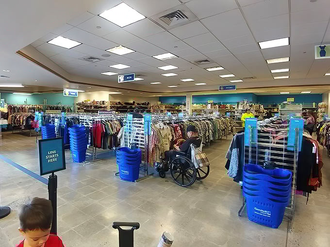 The United Nations of bargain hunting &ndash; where shoppers of all backgrounds unite in the universal language of thrift.