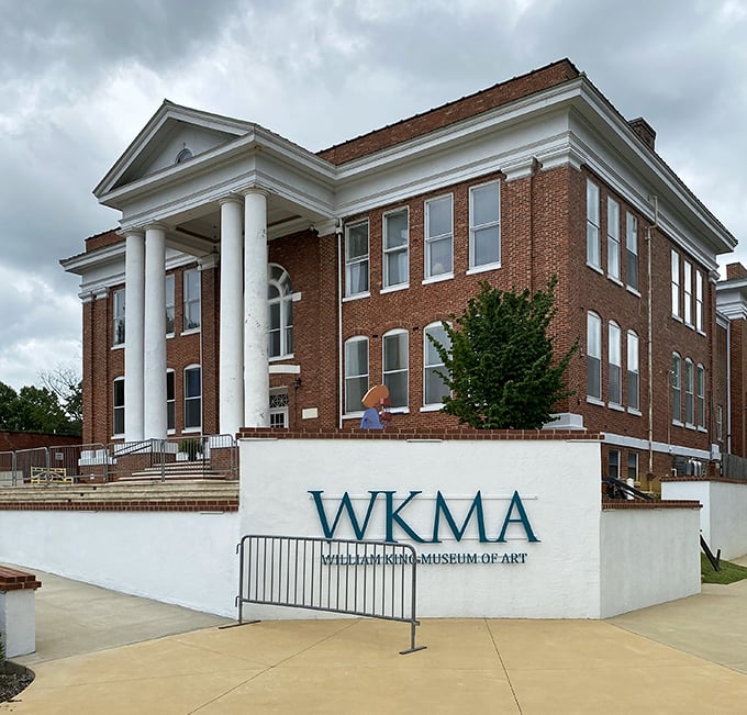 5. william king museum of The William King Museum of Art proves you don't need big-city traffic to experience world-class exhibitions. Those stately columns practically whisper "culture inside."