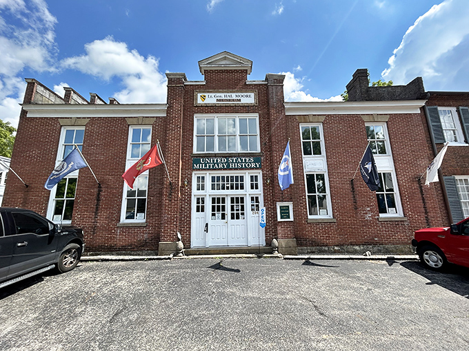 The Military Museum preserves American history with quiet dignity. Those flags aren't just decoration—they're chapters in our national story, told through artifacts and memories.