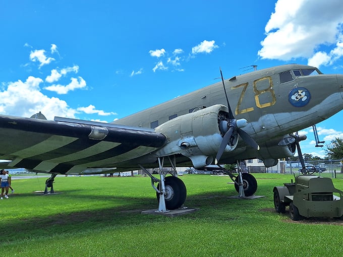 Aviation history takes flight at the Military Museum, where this preserved aircraft tells stories of courage without charging museum-district admission fees.