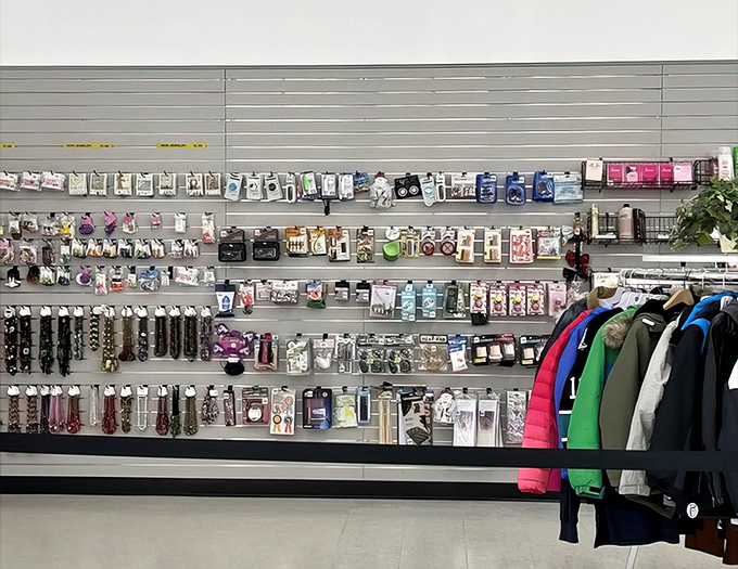 A wall of accessories that would make any costume designer swoon&mdash;from practical to whimsical, all priced less than yesterday's lunch.