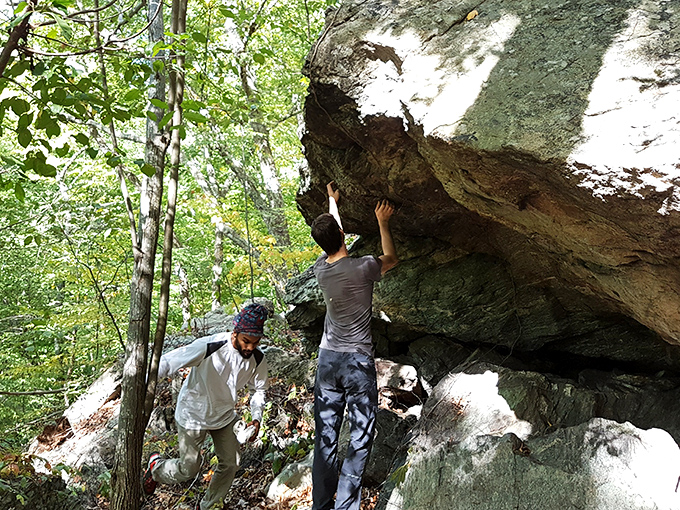 Rock climbing Connecticut-style: all the thrill, none of the altitude sickness or expensive gear requirements.