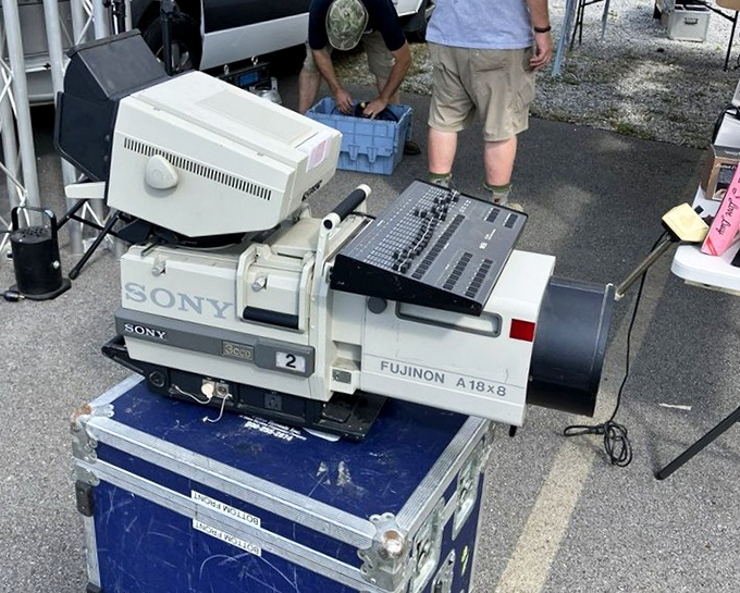 That vintage Sony broadcast camera isn't just equipment&mdash;it's a storyteller that captured moments before smartphones ruled our memories.