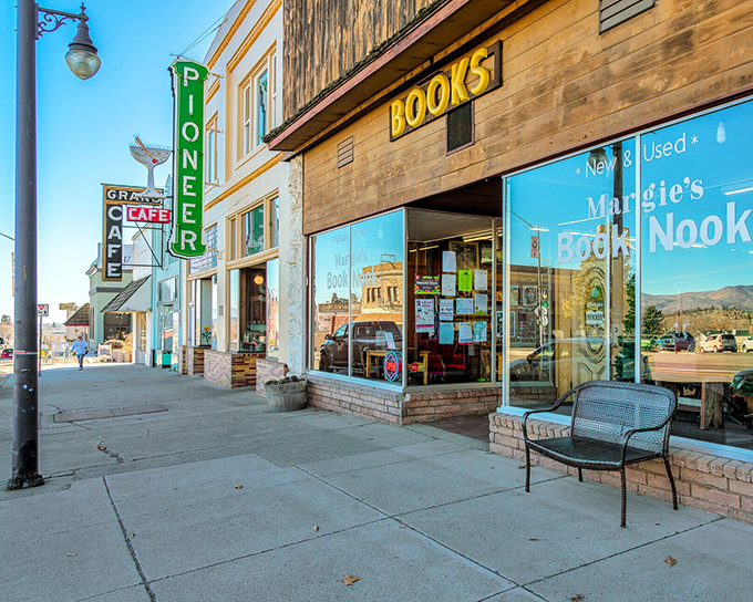 Margie's Book Nook and Pioneer Café stand as testaments to small businesses that survive on community love, not venture capital.