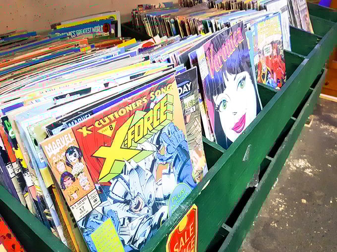 Comic book heaven! X-Force meets Marvin the Martian in this colorful collection that proves nostalgia comes in all illustrated forms.