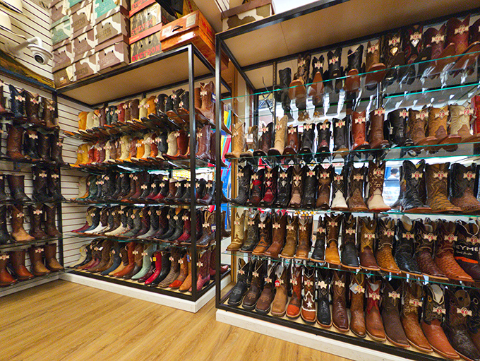 Not just cowboy boots&mdash;a leather rainbow of possibilities. Find your perfect pair and suddenly you're walking taller, with purpose.