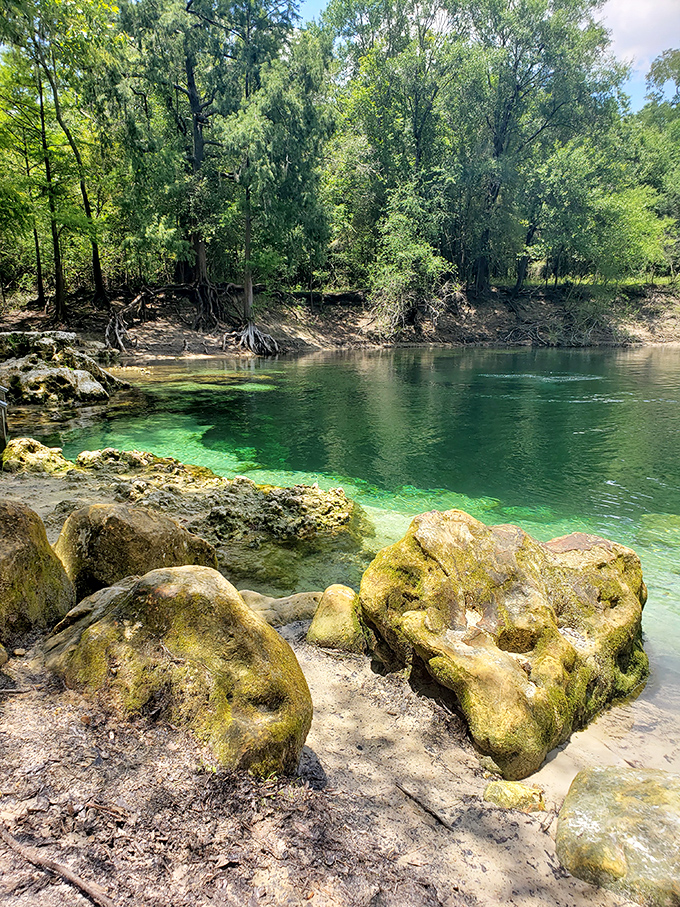 Mother Nature's color palette on full display &ndash; emerald greens meeting limestone yellows beneath waters so clear you'll swear someone installed underwater lighting.