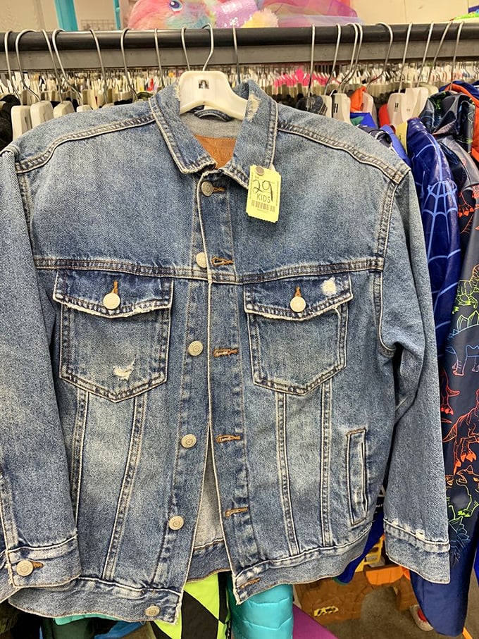 That perfectly worn denim jacket is basically calling your name from across the store right now.