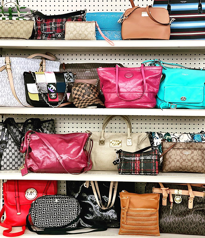 Designer purse paradise&mdash;where Coach, Michael Kors, and their friends gather to prove that fashion's afterlife can be just as glamorous.