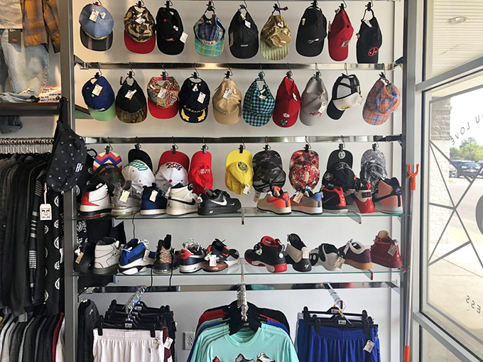 Hat and sneaker paradise&mdash;where your head and feet can get the star treatment while your credit card avoids going into therapy.