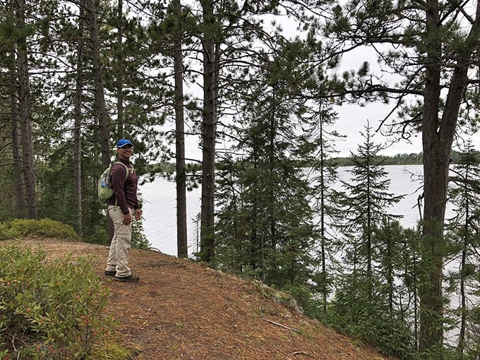 The trail less traveled often leads to the best views. Hiking paths wind through the park's 50,000 acres of pristine wilderness.