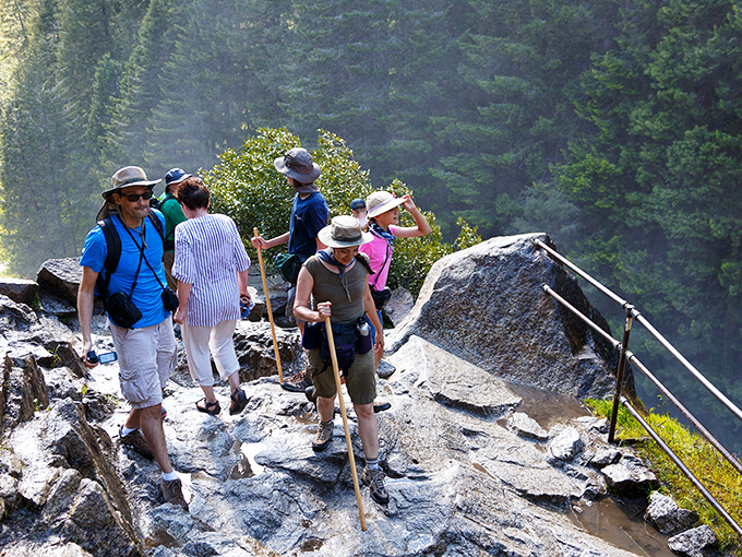 "Just a little further," they tell themselves, hiking poles in hand, while secretly wondering if they packed enough trail mix.