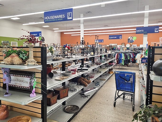 The housewares aisle &ndash; where your grandmother's favorite serving dish and your next conversation piece live side by side.