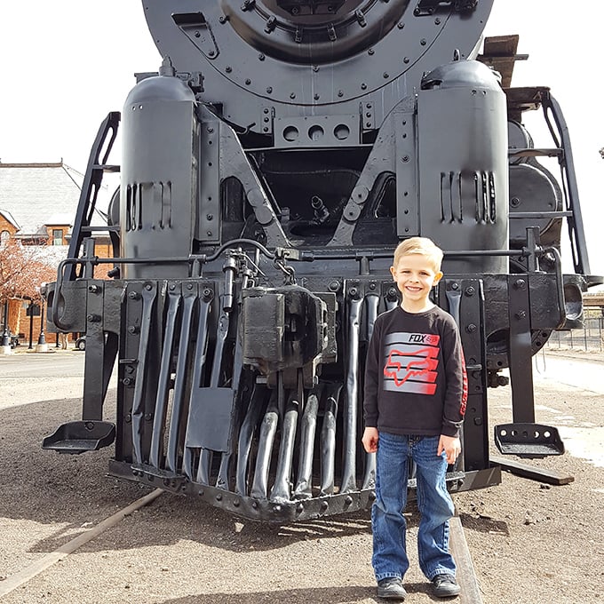 Nothing captures childhood wonder quite like standing beside a massive steam engine that makes you feel delightfully small.