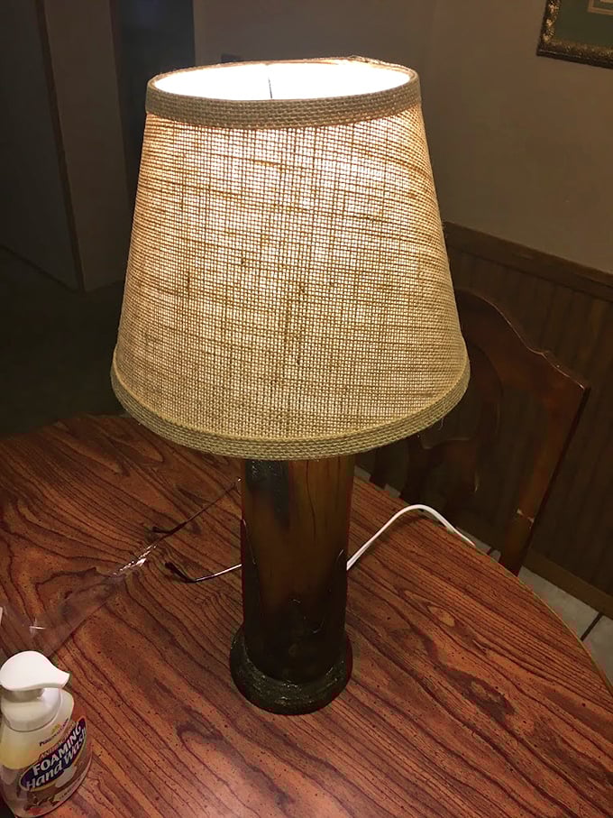 This rustic lamp could be the conversation piece your living room never knew it needed&mdash;all for less than a fancy coffee.