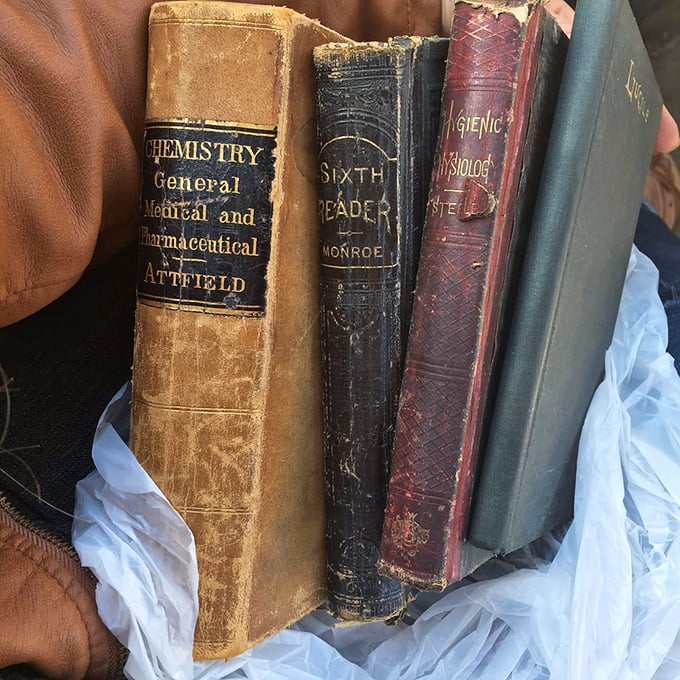 These leather-bound medical texts contain remedies we're thankful medicine has evolved beyond. "Take two leeches and call me in the morning."