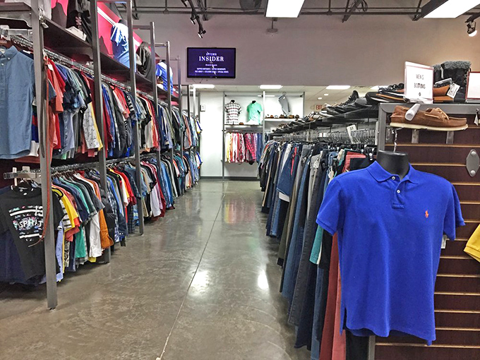 The men's section gets equal billing here&mdash;no afterthought racks of sad sweaters, just quality options that won't trigger credit card anxiety.