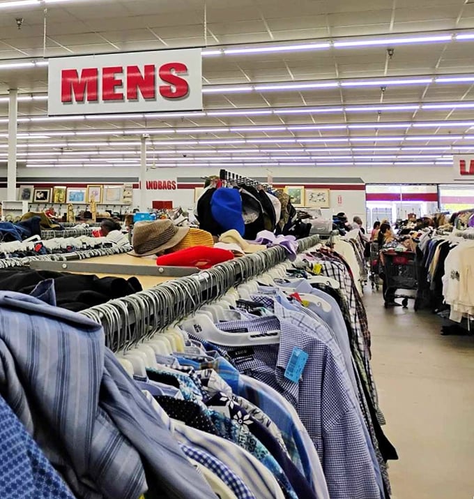 Men's fashion without the sticker shock. Those button-downs have stories to tell, and at these prices, you can afford to listen.
