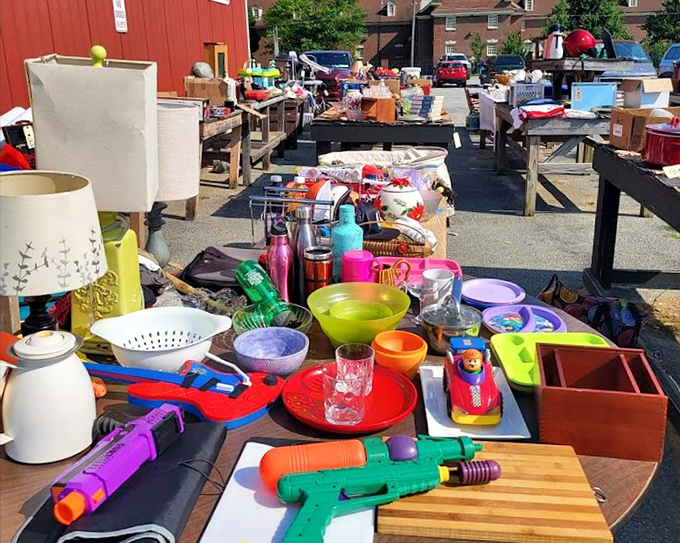 Dining sets that have hosted thousands of family meals now wait for their next chapter. These aren't just tables; they're time machines.