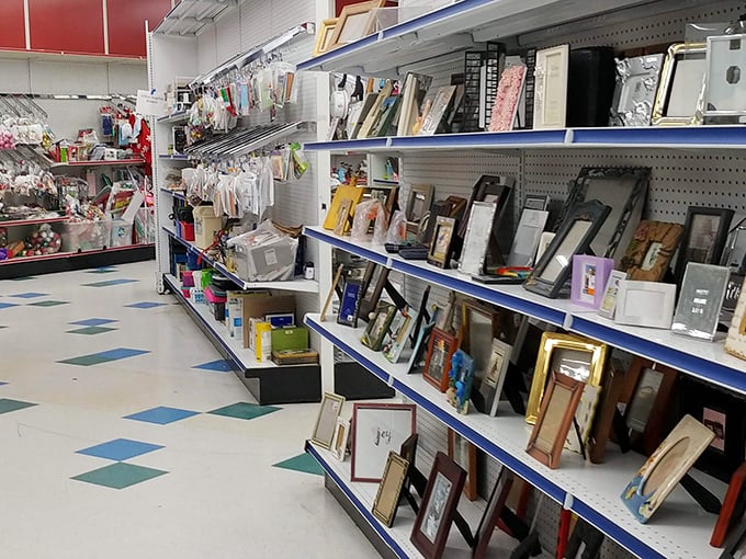 Picture frames galore await your family photos, vacation snapshots, and that embarrassing graduation picture you secretly love.