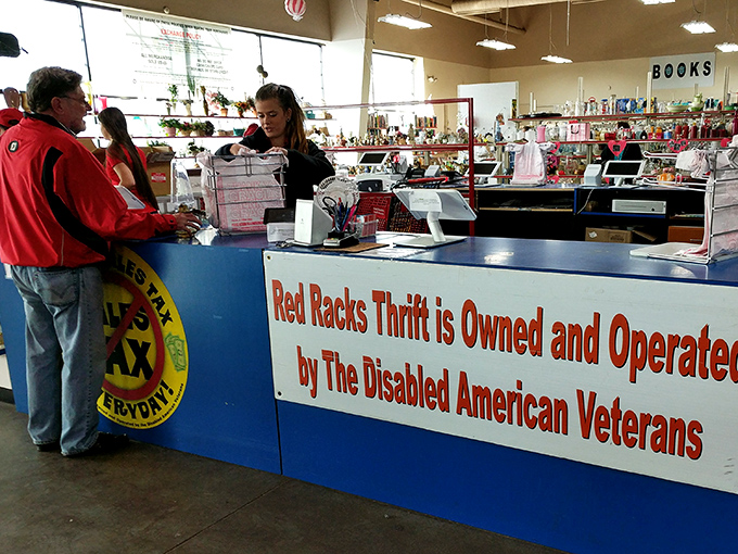 The checkout counter where dreams meet reality, and reality is surprisingly affordable for once.