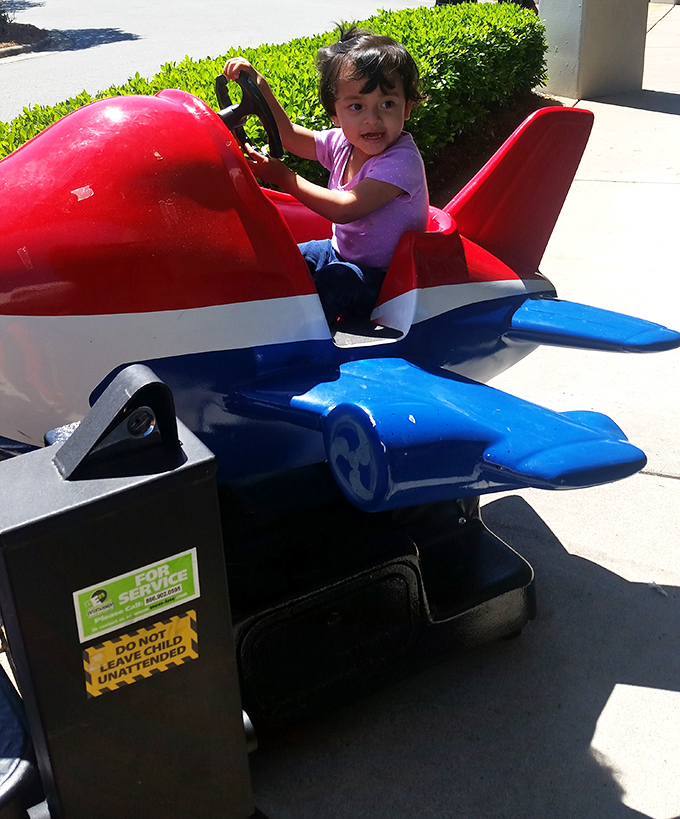 Childhood joy doesn't need a big budget. These coin-operated rides offer the perfect distraction for little ones while parents debate that "final" purchase.