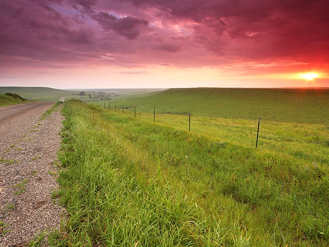 When sunset paints the Flint Hills, even the most jaded traveler falls silent, humbled by nature's casual brilliance.