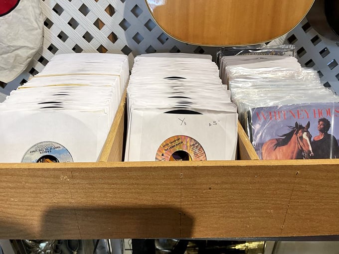 Vinyl heaven for music lovers! These records have been spinning stories since before streaming was something you did in a canoe.