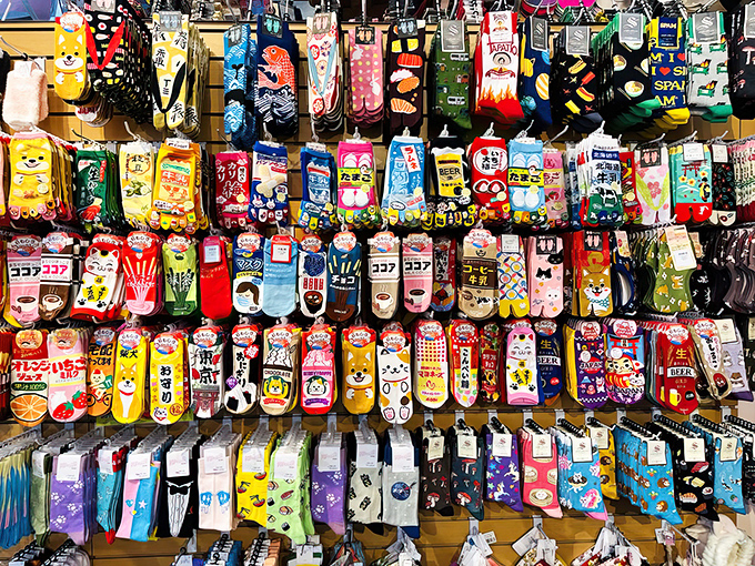 Sock heaven exists, and it's organized by color and character. From Pikachu to pandas, your feet have never had so many personality options.