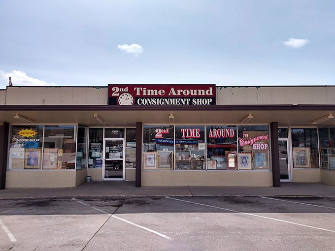 Window shopping takes on new meaning when each pane offers a glimpse into a world of potential fashion finds.
