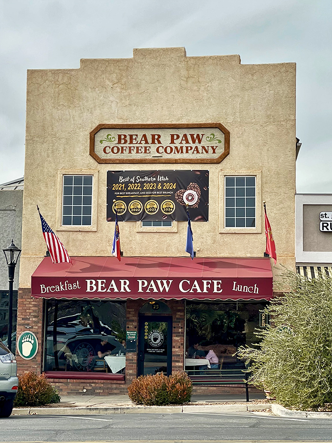 Bear Paw Caf&eacute;'s downtown charm combines small-town warmth with big-city breakfast ambitions perfectly executed. 