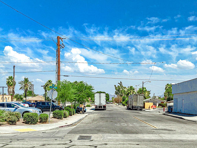 Blythe's desert beauty stretches to the horizon, offering big sky country at California's eastern edge.