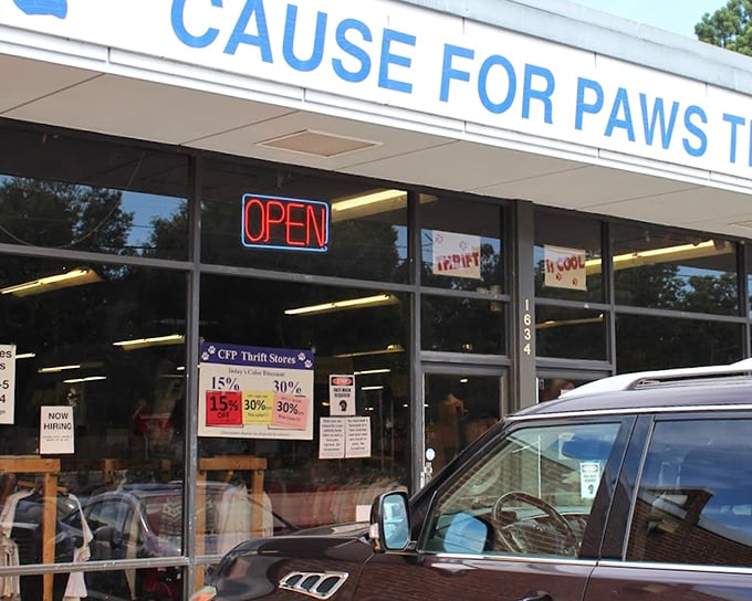 Cause for Paws combines two great things: bargain hunting and helping furry friends. Win-win for everyone!