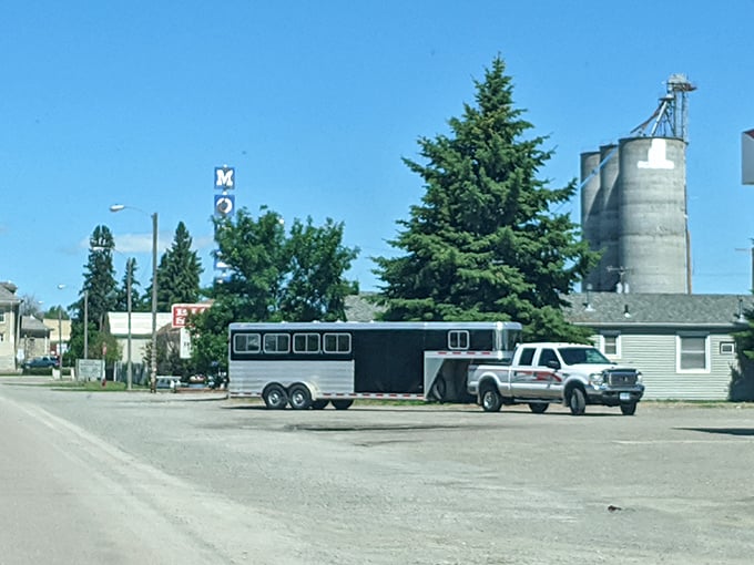 Choteau's wide main street welcomes visitors with mountain views and menu prices that won't leave you breathless.