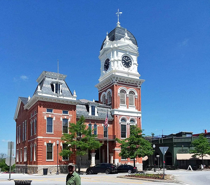 Covington's magnificent courthouse has starred in more TV shows and movies than most Hollywood actors!