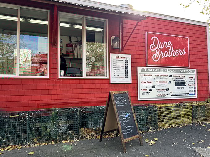 This fire-engine red shack isn't trying to be fancy &ndash; it's too busy serving some of the freshest seafood in Providence.
