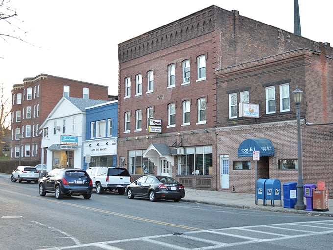 Hadley's buildings stands proud as a testament to community spirit in this fertile Connecticut Valley gem.