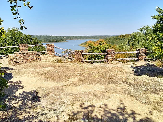 A rustic sign welcomes visitors to this hidden gem, where adventures on land and water await.