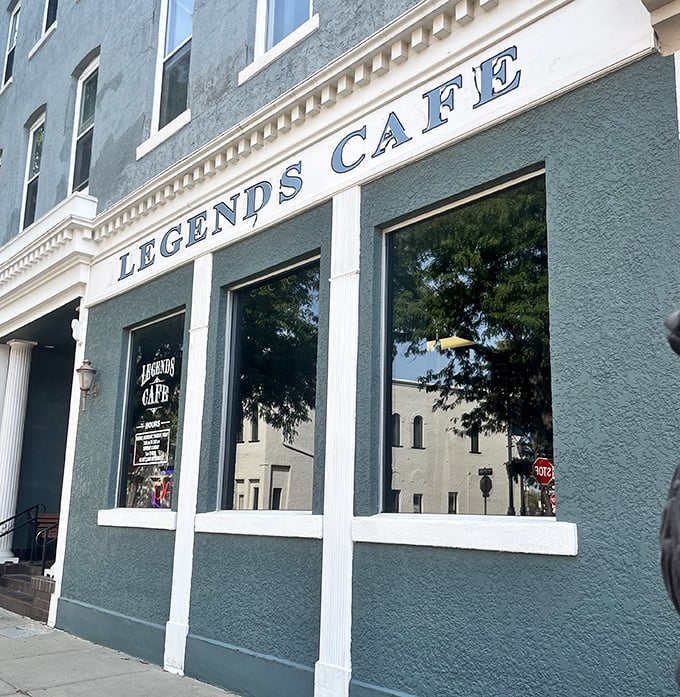 Historic downtown charm meets modern comfort food in this beautifully restored building with timeless appeal.