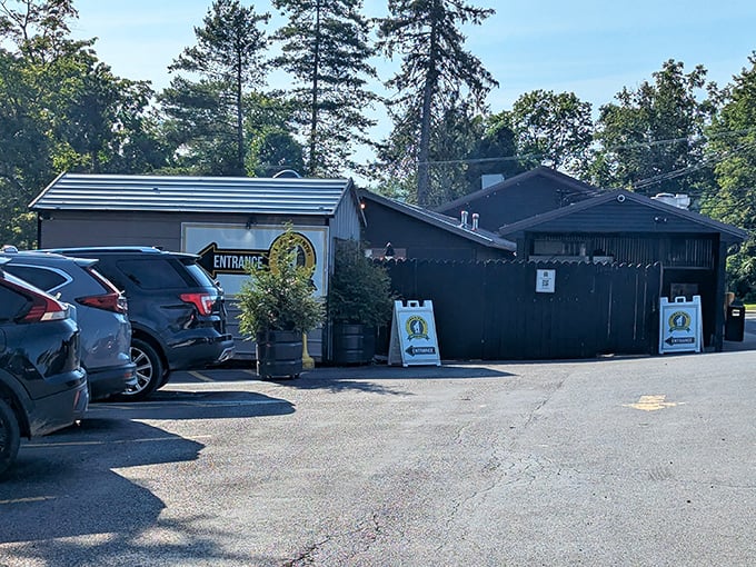 Pies & Pints keeps it refreshingly simple &ndash; just follow the entrance sign to pizza and beer nirvana.