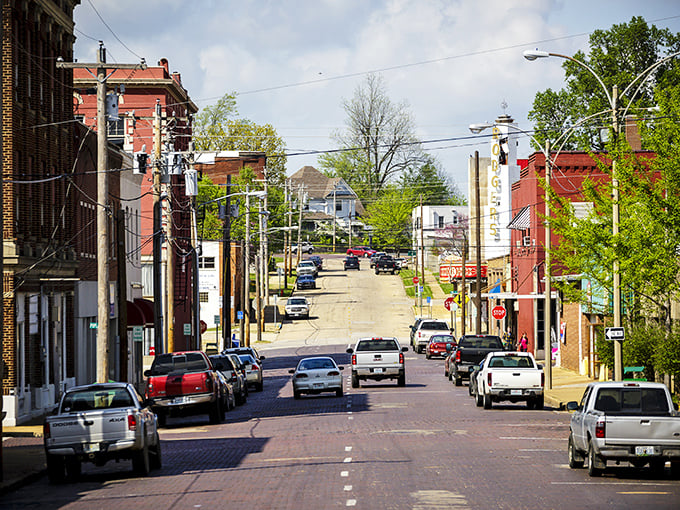 Poplar Bluff's well-preserved downtown storefronts invite window shopping without the big-city price tags.